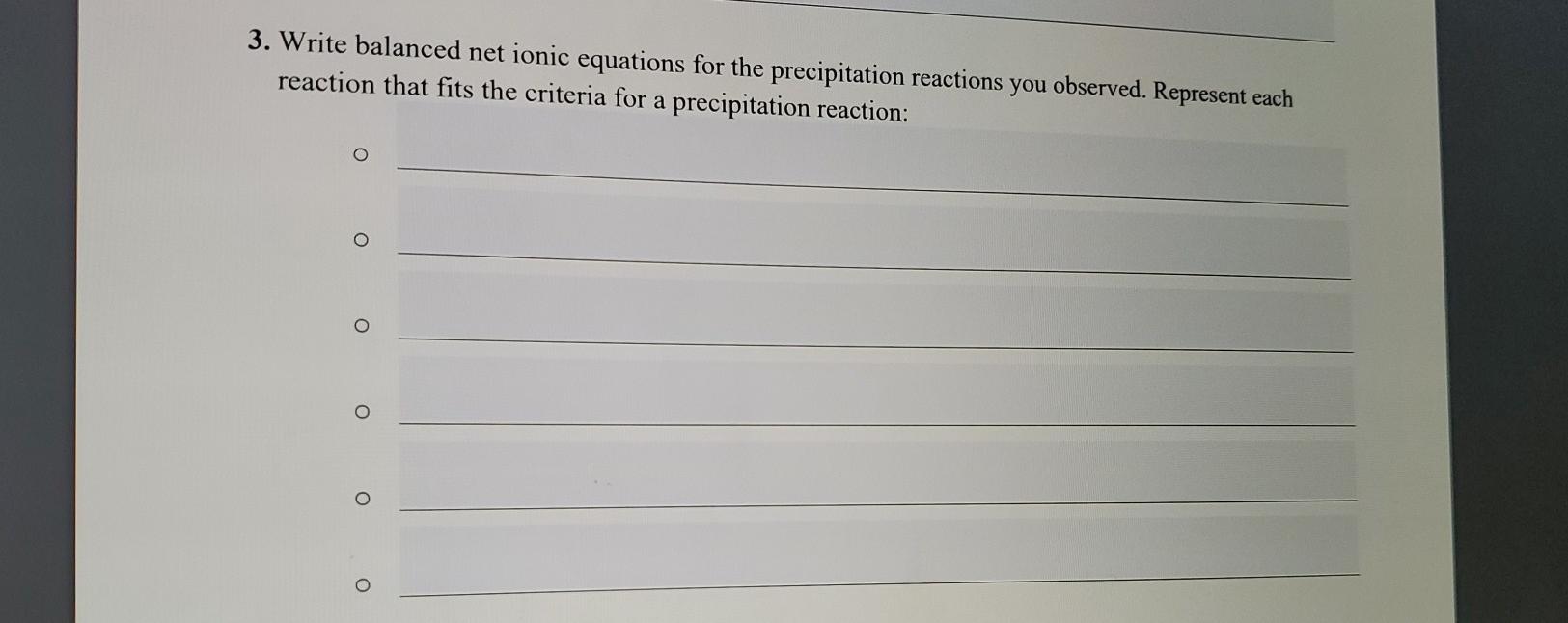 Solved Data table Record your observations following each | Chegg.com