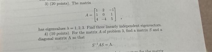 Solved please solve number 4 using matrix from question 3. | Chegg.com