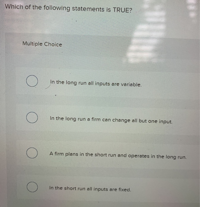 Solved If average product is decreasing, then marginal | Chegg.com