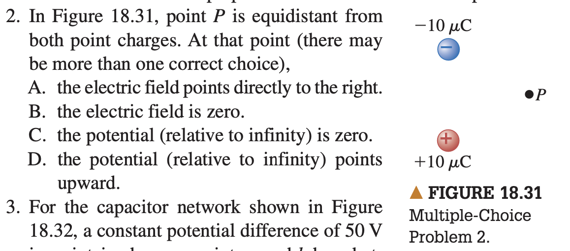 In Figure 18.31 , ﻿point P ﻿is equidistant fromboth | Chegg.com