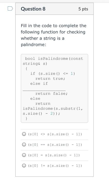 Solved What does the following code display? void foo(int | Chegg.com