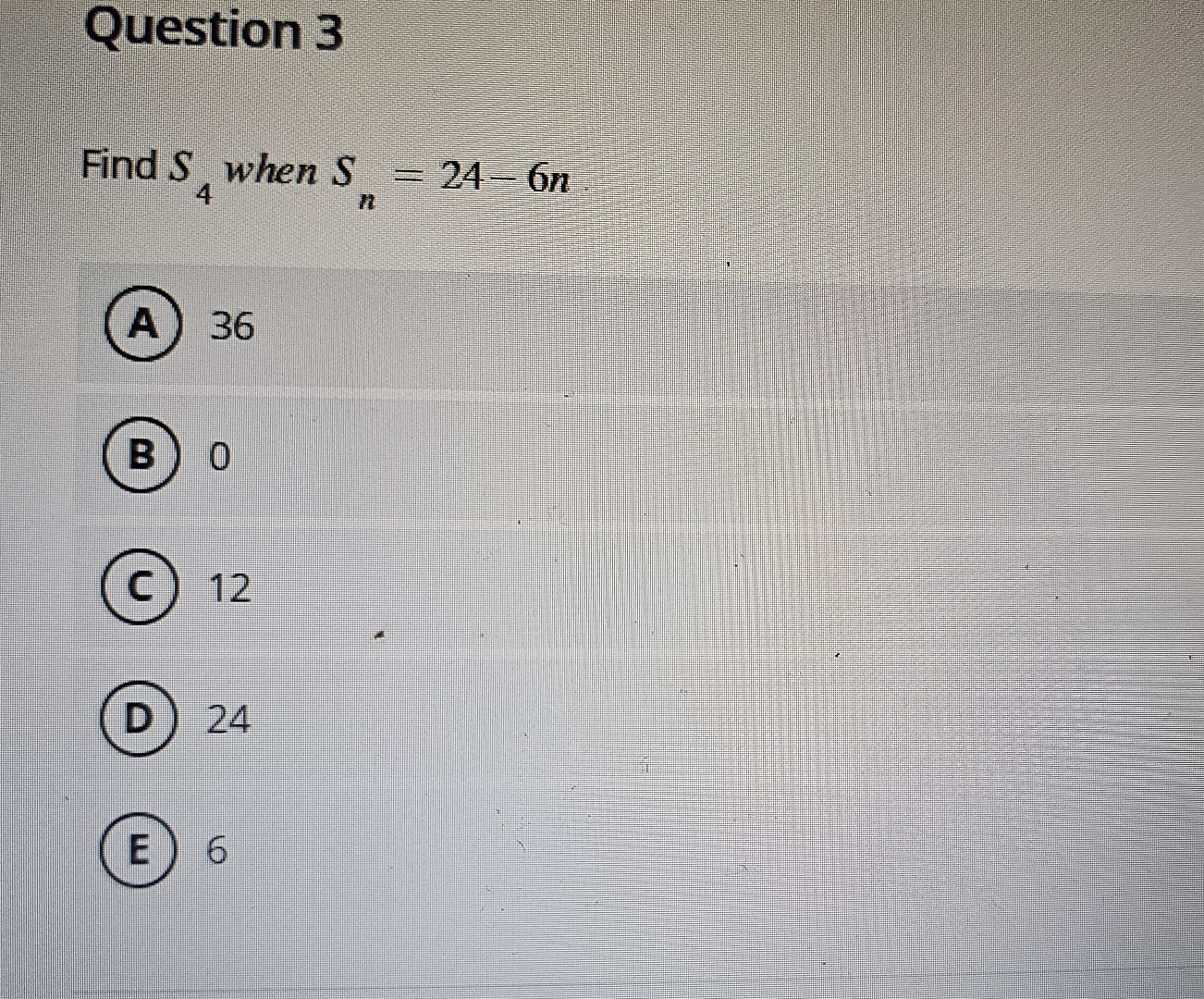 Solved Question 3find S4 when