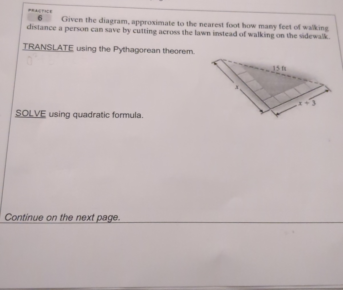Solved PRACTICE6Given the diagram, approximate to the | Chegg.com