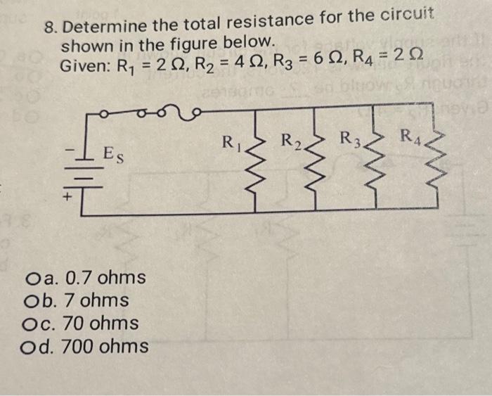 Solved 3. For the circuit shown in the figure below | Chegg.com
