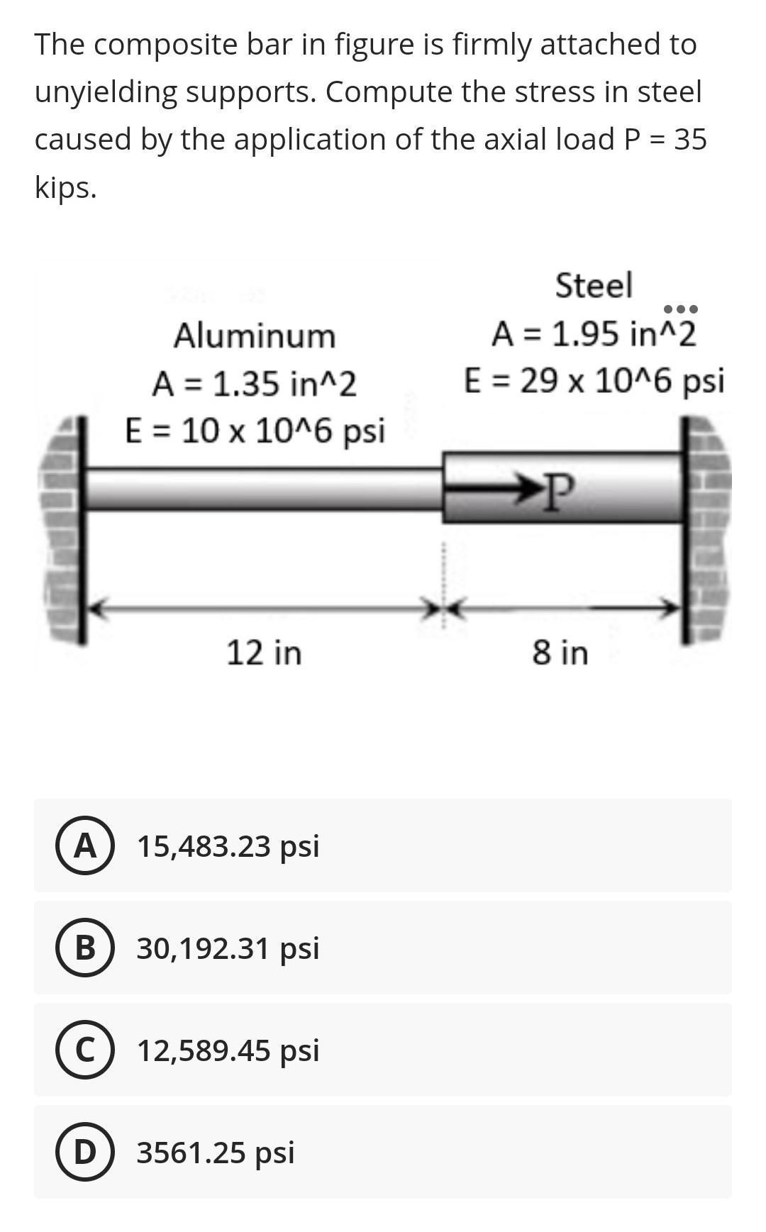 Solved A steel wire 25ft long, hanging vertically, supports | Chegg.com