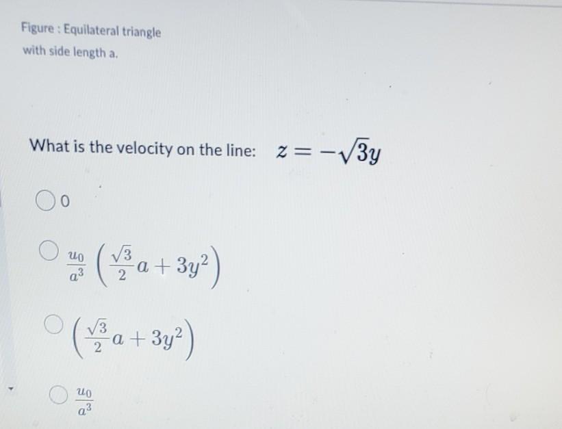Solved Triangle microchannel (1/4) note: this problem has 4 | Chegg.com