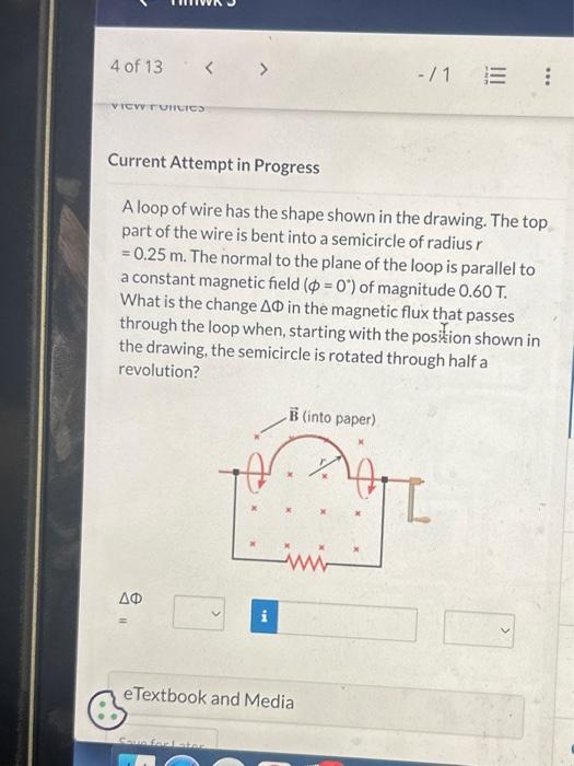 Solved A loop of wire has the shape shown in the drawing. | Chegg.com