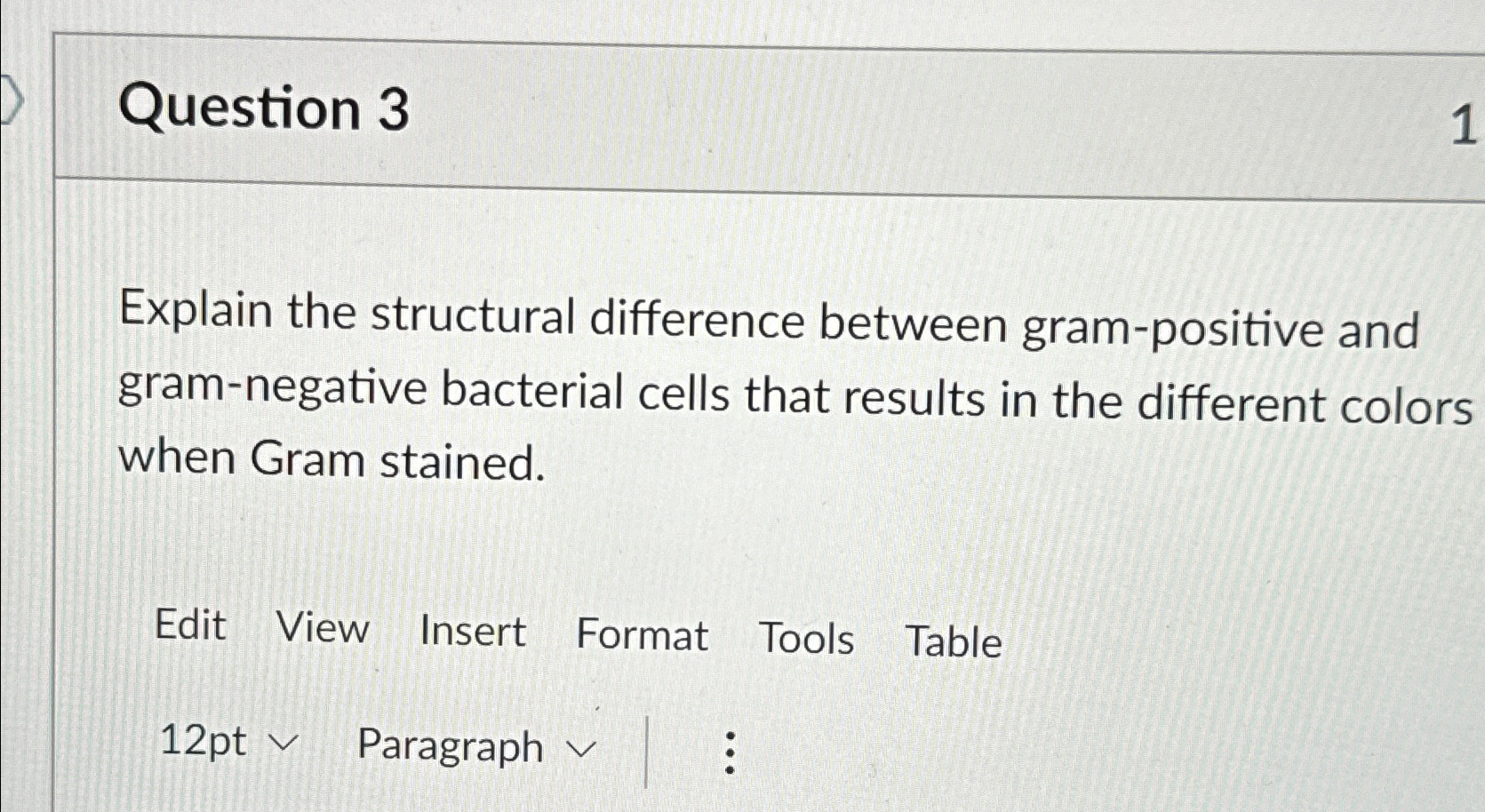 Solved Question 3Explain the structural difference between | Chegg.com