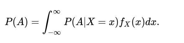 Solved P(A)=∫-∞∞P(A|x=x)fx(x)dx ﻿Let X1 ∼ ﻿exp(\lambda 1) | Chegg.com