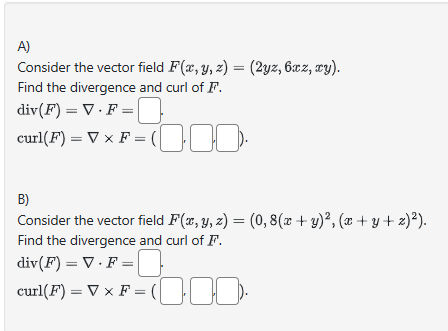 Solved A)Consider the vector field | Chegg.com