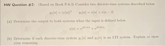 Solved Suppose that three systems are connected in cascade. | Chegg.com