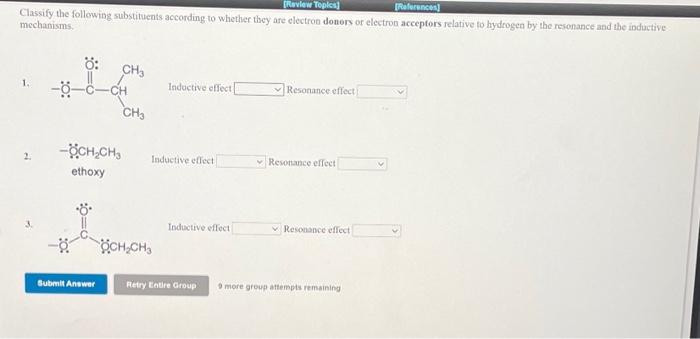 Solved [Review Toples References Classify the following | Chegg.com