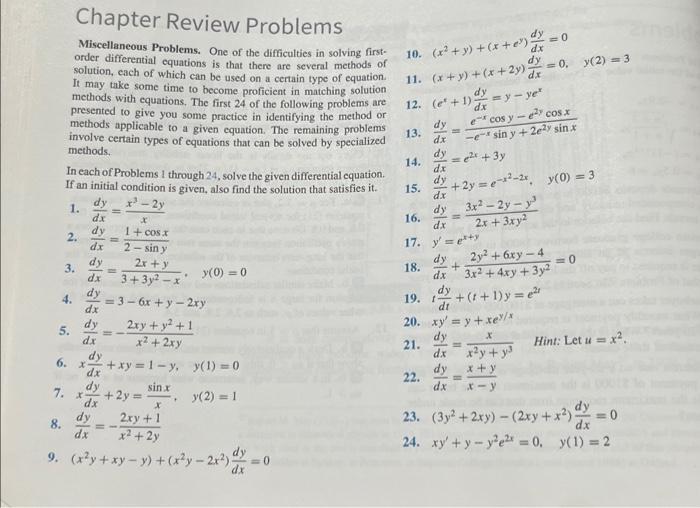 Solved Miscellaneous Problems. One of the difficulties in | Chegg.com