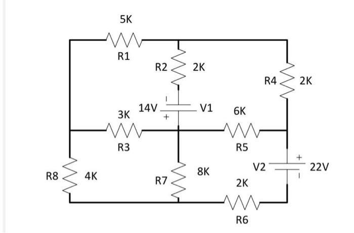 Solved Mesh analysis method | Chegg.com