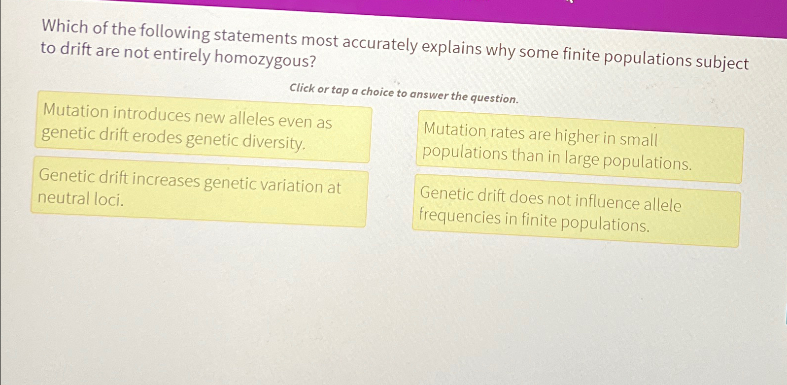 Solved Which of the following statements most accurately | Chegg.com