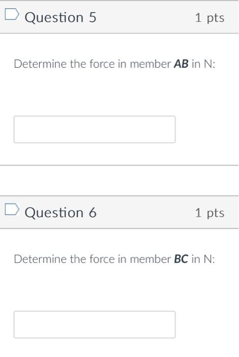Solved Questions 4 to 6 The structure shown is loaded with a | Chegg.com