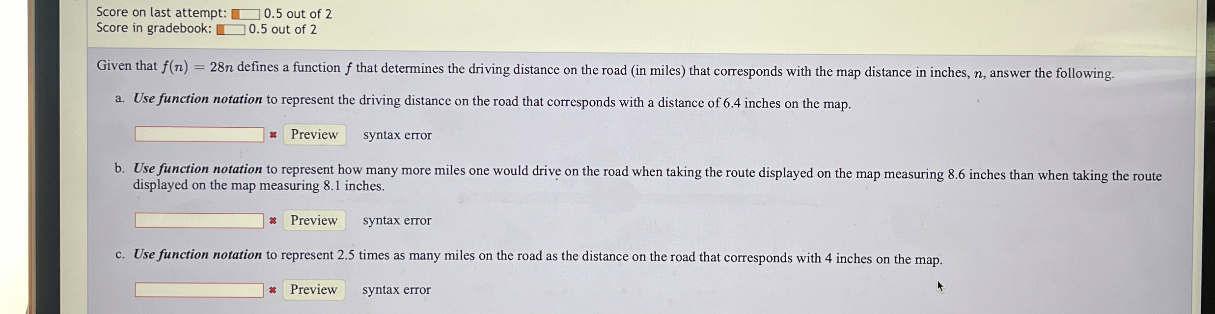 Solved Given that f(n)=28n ﻿defines a function f ﻿that | Chegg.com