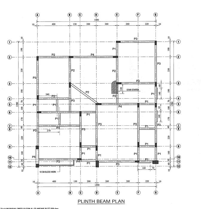 Solved 7. Calculate the area of shutter for the plinth beam. | Chegg.com