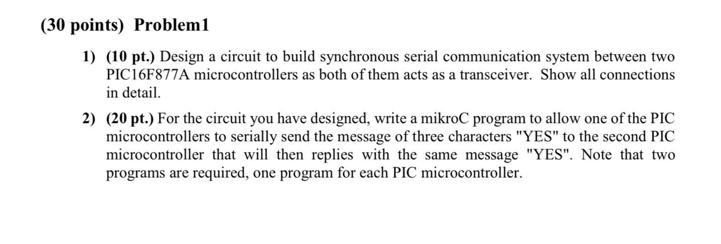 Solved (30 ﻿points) ﻿Problem1(10 ﻿pt.) ﻿Design a circuit to | Chegg.com