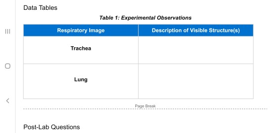Solved Data Tables Table 1: Experimental Observations | Chegg.com