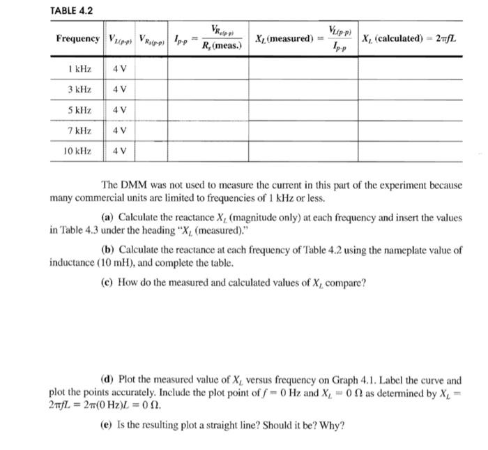 Solved with the info on the table, answear questions from A | Chegg.com