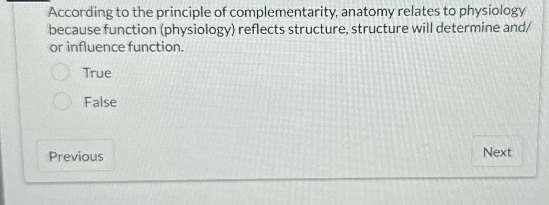 Solved According to the principle of complementarity, | Chegg.com