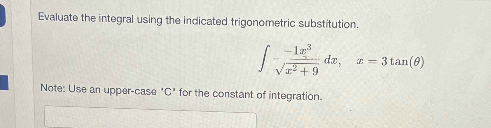 Solved Evaluate the integral using the indicated | Chegg.com