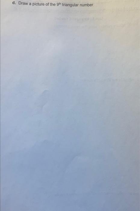 Solved 1. a. Find So the 9th square number using the correct | Chegg.com