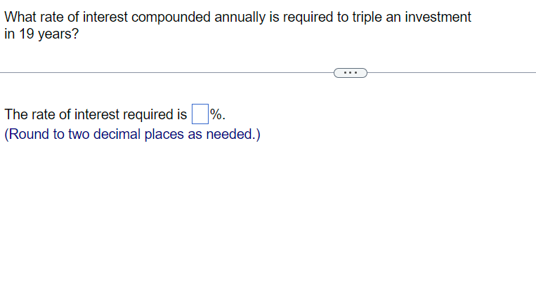 Solved What rate of interest compounded annually is required | Chegg.com