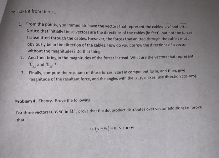 Solved Problem 3: Application. This 3D tension problem was | Chegg.com