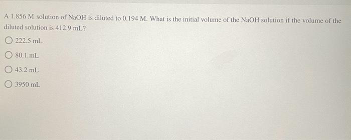 Solved What is the concentration of KNO3 in a solution | Chegg.com