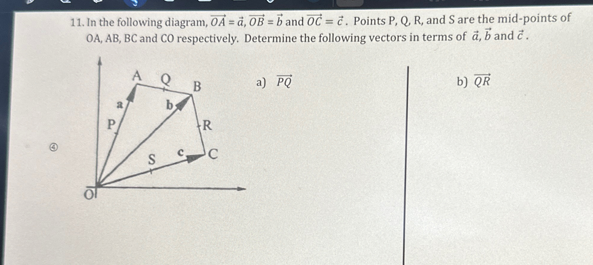 Solved In the following diagram, | Chegg.com