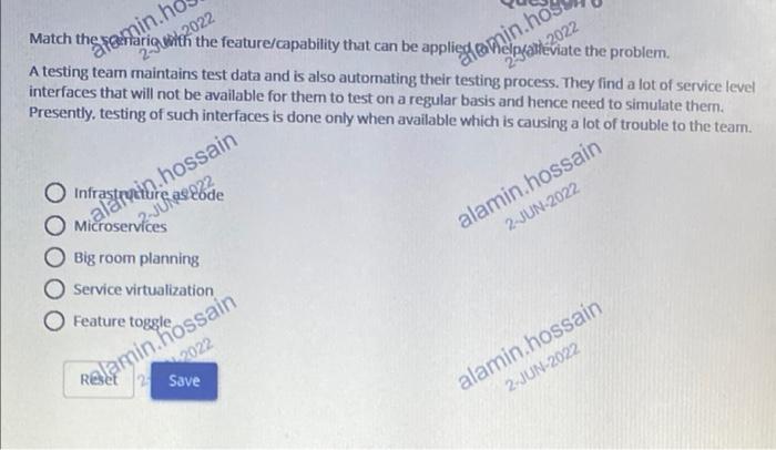 [Solved]: Match the semin.hos Tariq 2022 the feature/capabi