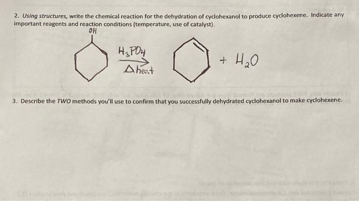 Cyclohexanol Dehydration