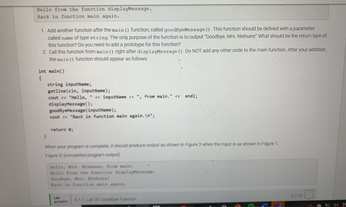 Solved writen in C++ the code that is shown in the | Chegg.com