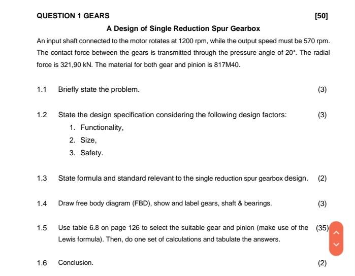 Solved The Lewis form factor, Y, can be obtained from Table | Chegg.com