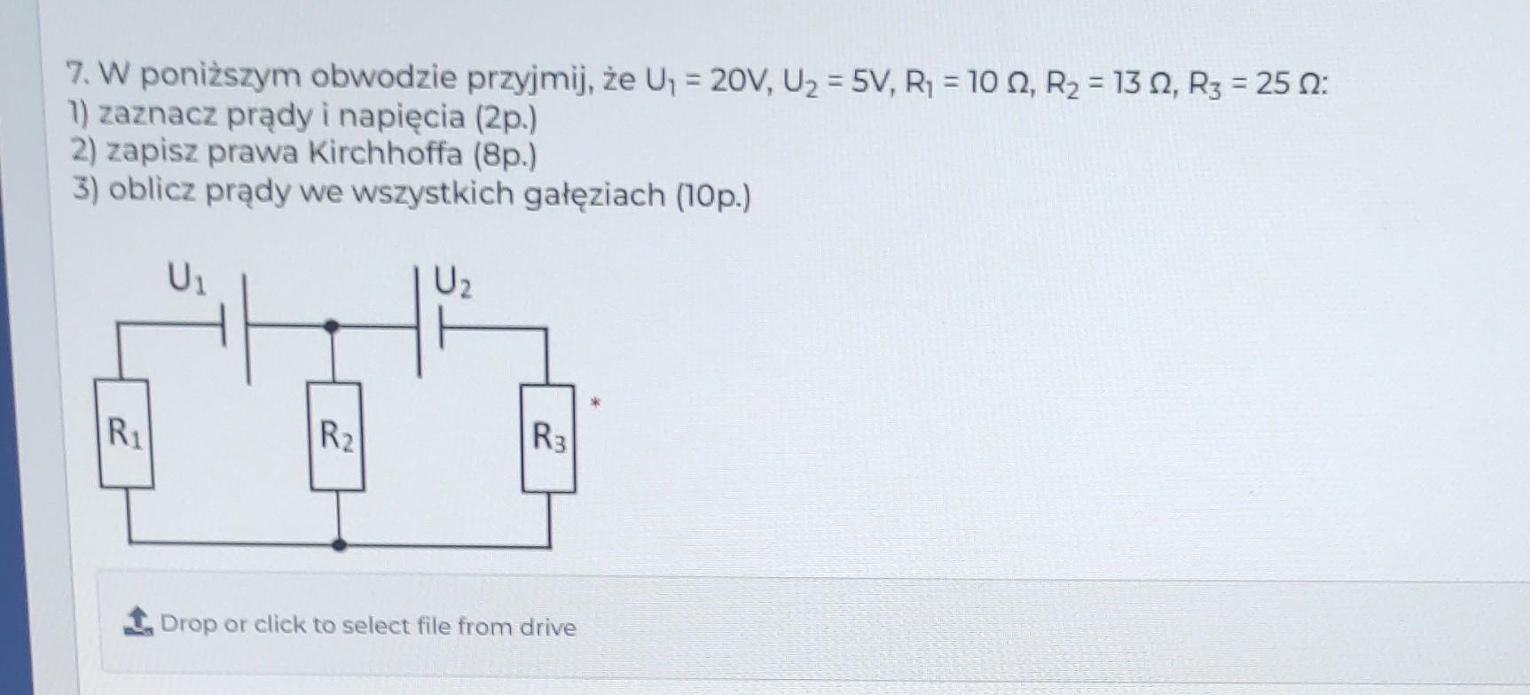 Solved in the following circuit assume U1=20V, U2=5V, R1=10, | Chegg.com