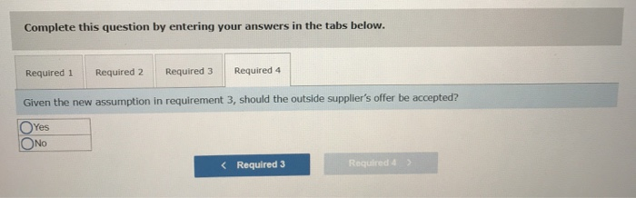 Solved Exercise 12-3 Make or Buy Decision [LO12-3] Troy | Chegg.com