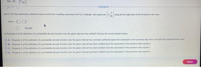 Solved Verity Property 2 of the definition of a probability | Chegg.com