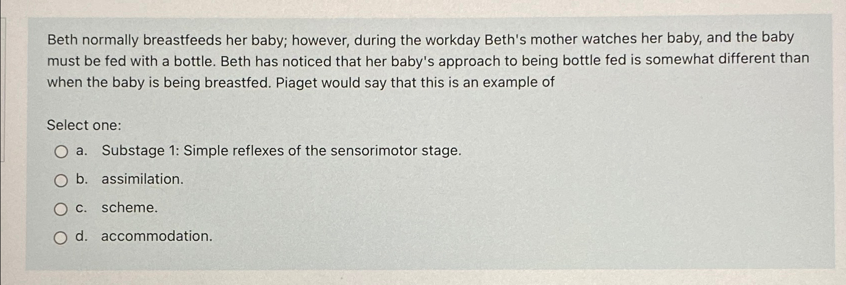 Solved Beth normally breastfeeds her baby; however, during | Chegg.com