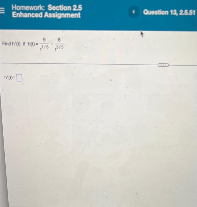 Solved Homework Section 2 5 Enhanced Assignment 9 8 1 6 3 5
