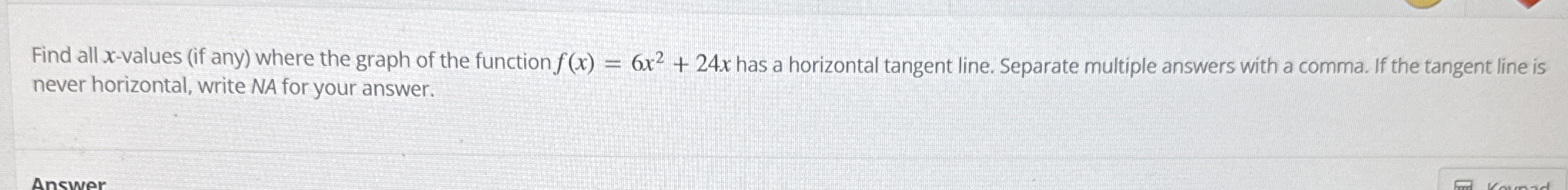 Solved Find all x-values (if any) ﻿where the graph of the | Chegg.com