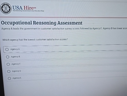 Solved How can I figure out USA Hire ?smOccupational | Chegg.com