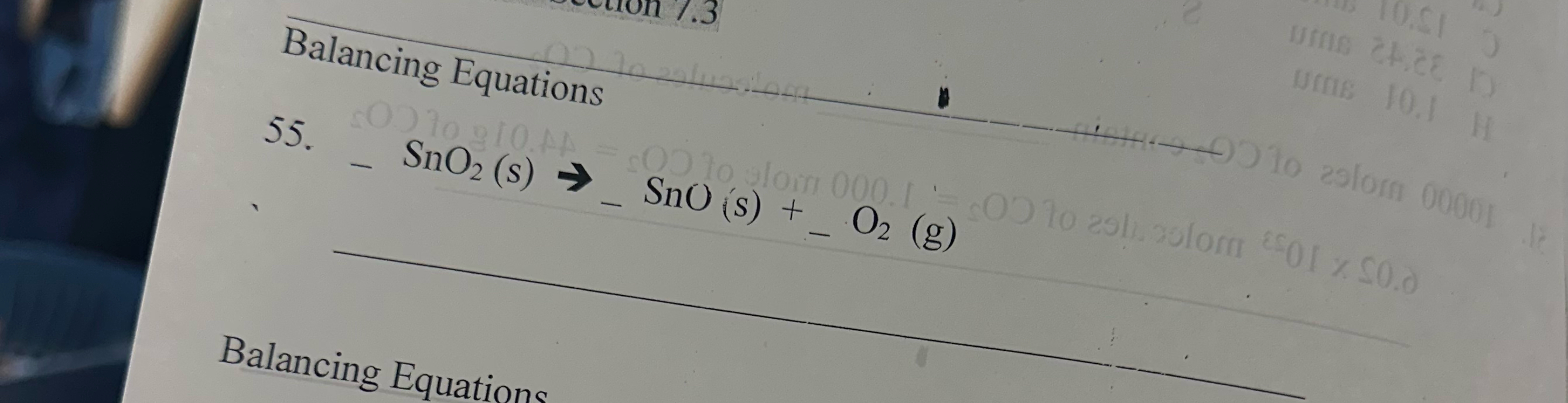 Solved Balancing | Chegg.com