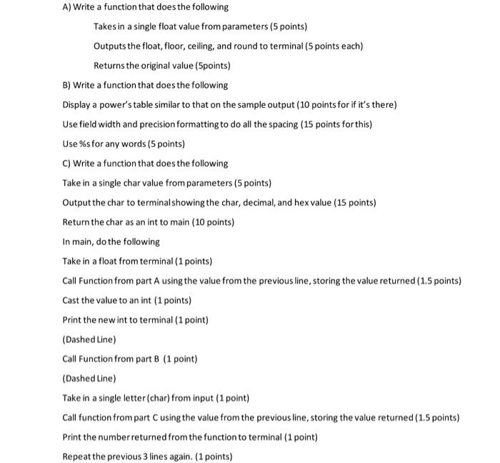 Solved C Lang Im Having Trouble Solving Thisive 