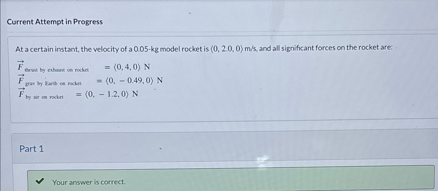 Solved Current Attempt in ProgressAt a certain instant, the | Chegg.com