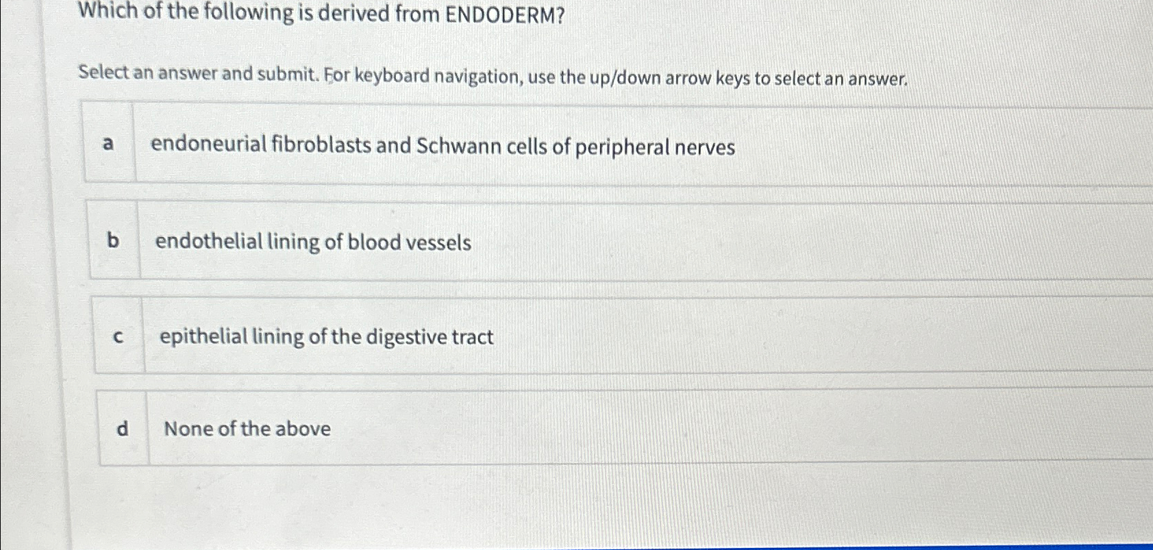 Solved Which of the following is derived from | Chegg.com