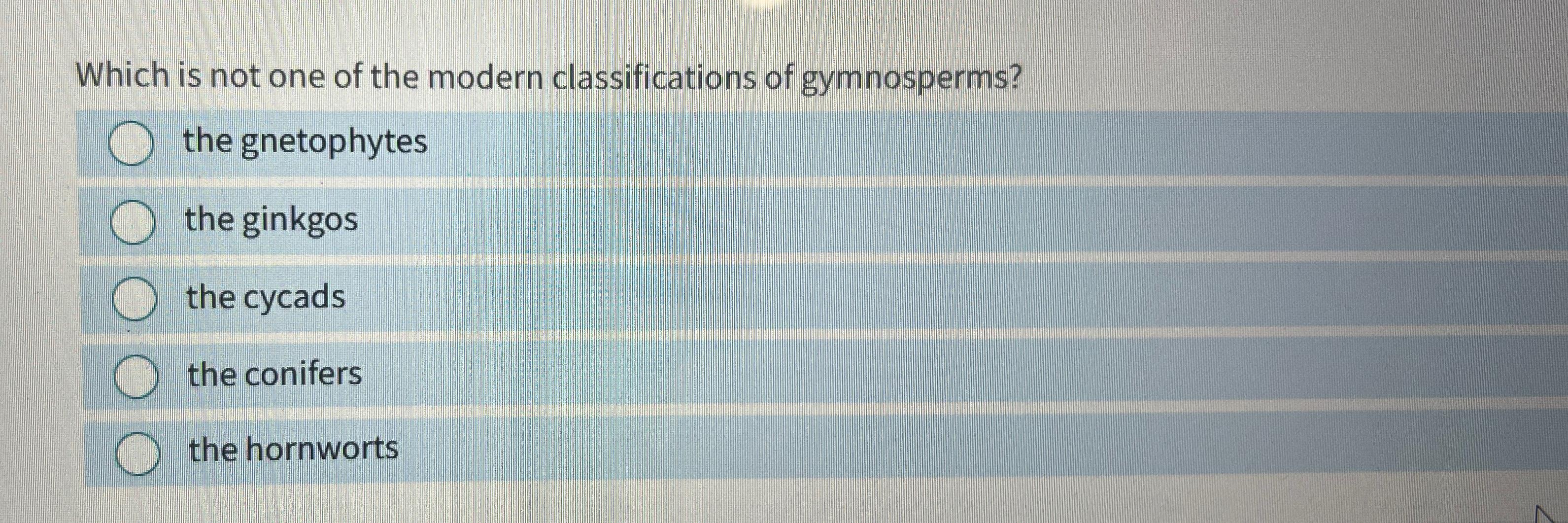 Solved Which is not one of the modern classifications of | Chegg.com