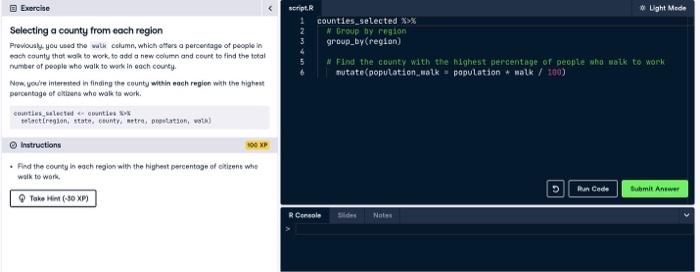 Solved Selecting a county from each region Provioualy you | Chegg.com