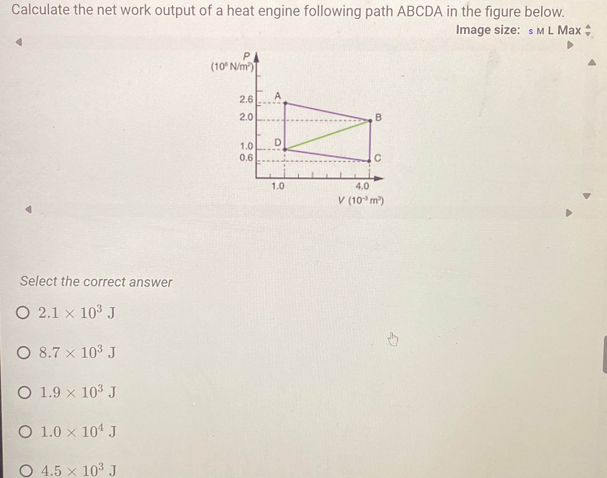 Solved Calculate The Net Work Output Of A Heat Engine 